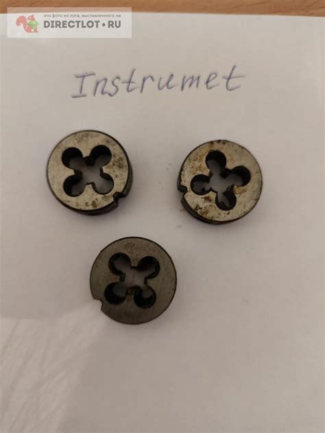 Плашка дюймовая 5/16'' 18 ниток BSW D=25мм резьба Уитворта купить в ...