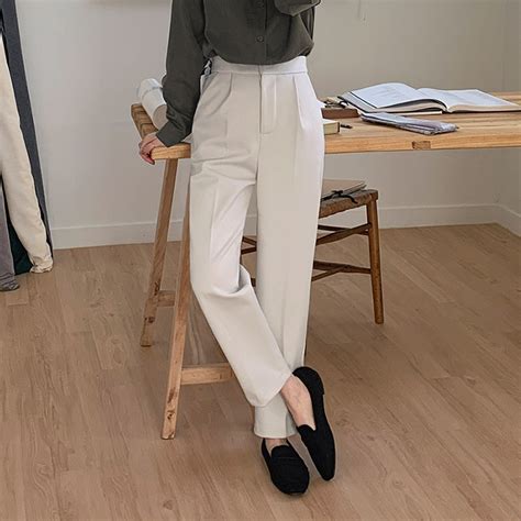 모어렌 모직슬랙스 오늘출발 Made Tsl0304 올렌 모직 테이퍼드 슬랙스간절기바지하객룩핀턱슬랙스일자바지어나더트위