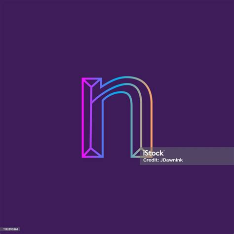 실선 소문자 문자 윤곽선 3d 알파벳 디자인 베벨 0명에 대한 스톡 벡터 아트 및 기타 이미지 0명 3차원 형태 그라데이션 Istock