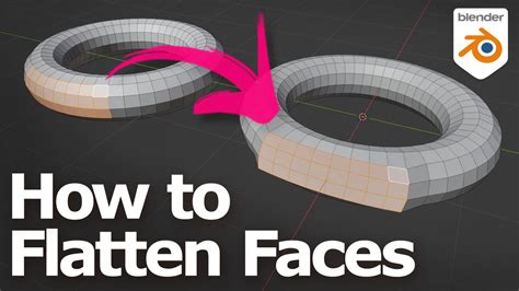 How To Flatten Faces In Blender Yt By Artist B Cgian On Deviantart