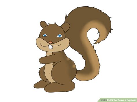 Ways To Draw A Squirrel WikiHow