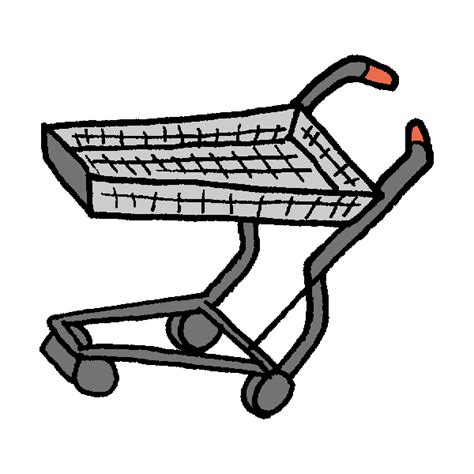 カート1のイラスト かわいいフリー素材が無料のイラストレイン