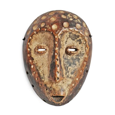 Vintage Carved Wood Lega Mask Design Mix Gallery