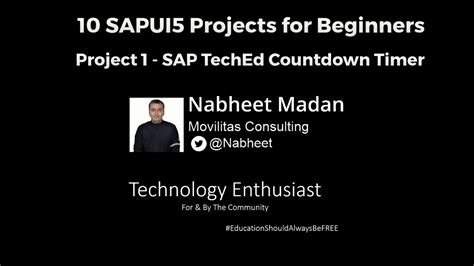 10 Sapui5 Projects For Beginners Project 1 Youtube