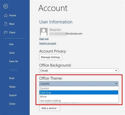 How To Enable Dark Mode In Microsoft Word Make Tech Easier