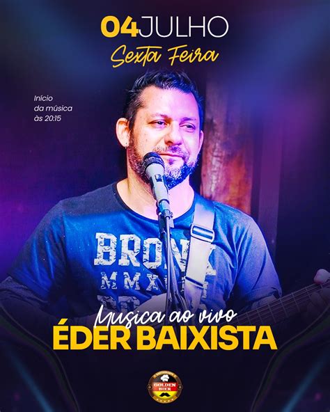 Golden Bier Restaurante Hoje A Música Ao Vivo é Por Conta Do Eder Baixista No Restaurante