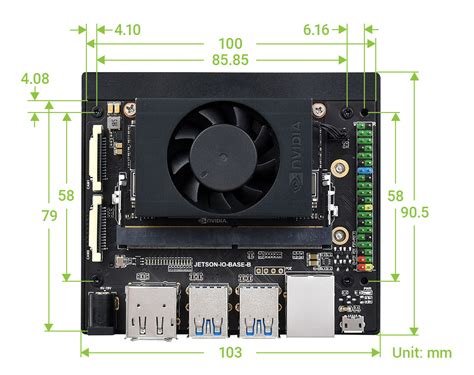 jetson xavier nx ai development board waveshare nx development board