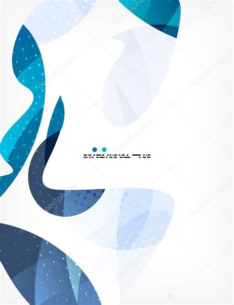 Colorful Abstract Flowing Shapes Stock Vector By ©akomov 48400843