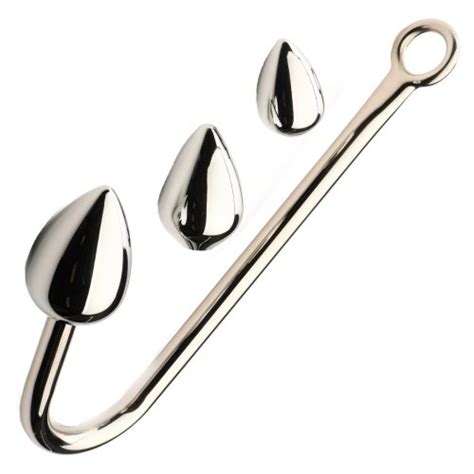 Master Series Anal Hook Trainer With 3 Plugs Sex Toys And Adult