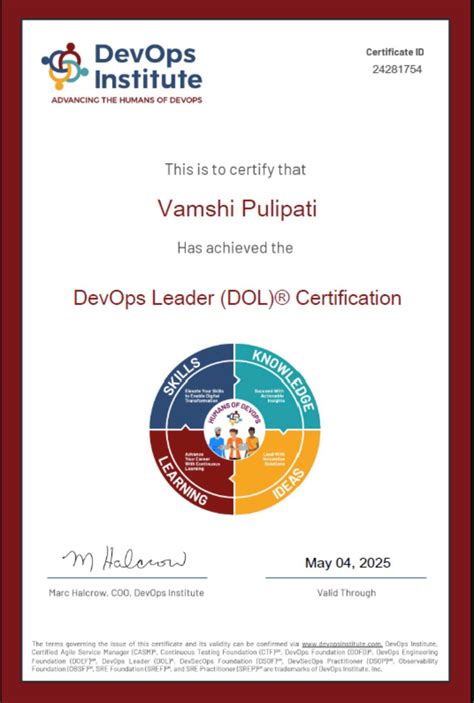 vamshi pulipati on linkedin devops devopscertified