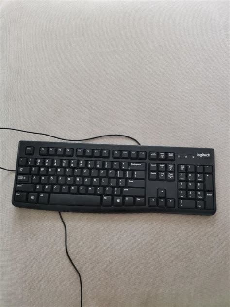 Logitech Wired Keyboard Computers And Tech Parts And Accessories Computer Keyboard On Carousell