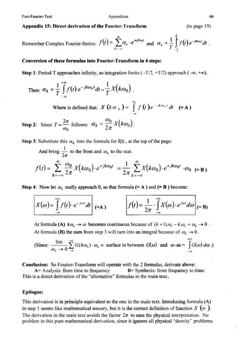 Fast Fourier Transform English Electro Math