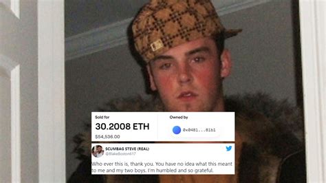 Scumbag Steve NFT Sells For Over 57 000 Know Your Meme