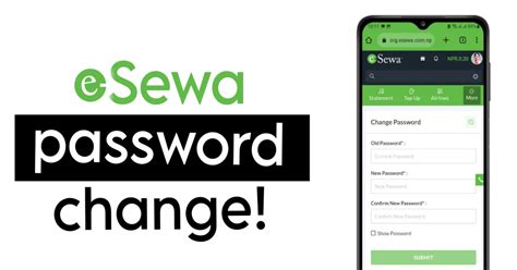 How To Change ESewa Password 2024 Step By Step Guide
