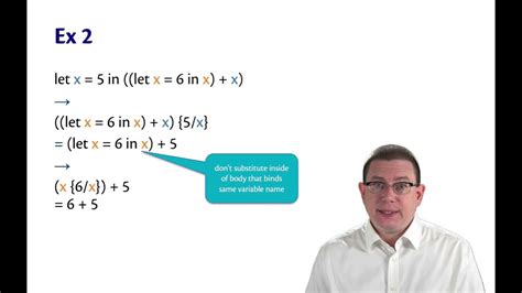 Substitution Examples Ocaml Programming Chapter 9 Video 16 Youtube