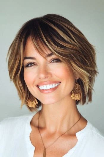 63 Fresh Short Layered Haircuts With Bangs That Are Perfect For Any