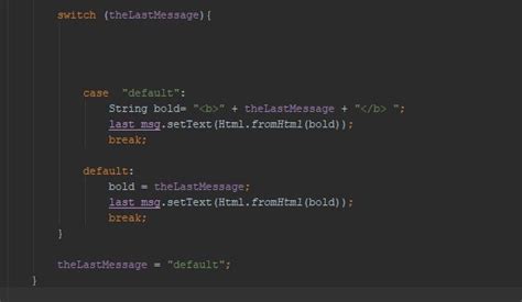 Java How Can I Set A Newly Received Message In Bold In A Chatapp