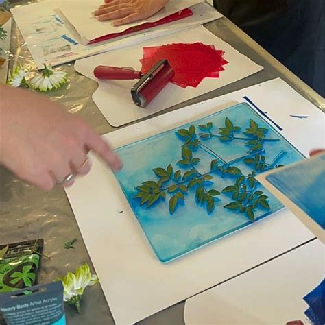 Sold Out Gelli Plate Printing Workshop With Cleo Sat 2 November 2024