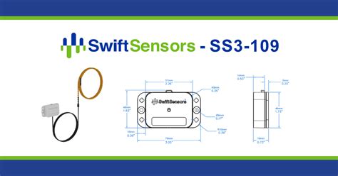 Ss3 109 Wireless Water Presence Area Rope Sensor Swift Sensors
