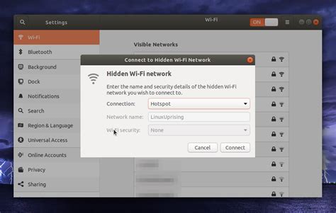 How To Create A Wi Fi Hotspot In Ubuntu Gnome And Edit Its Settings Linux Uprising Blog