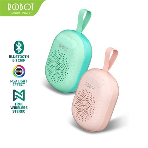 Jual Robot Tws Speaker Bluetooth 5 1 Sni Mini Portable Rb20 With Rgb