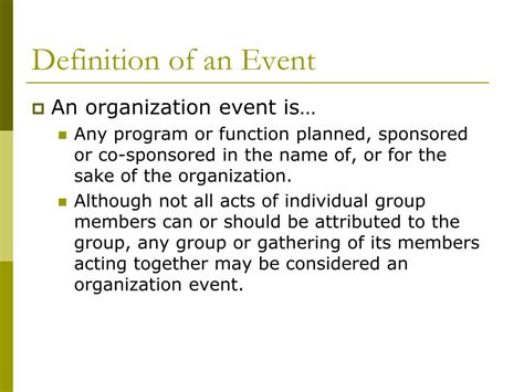 Ppt Event Planning 101 Powerpoint Presentation Free Download Id