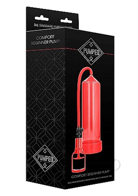 Pumped Comfort Beginner Pump Red Ourkinks