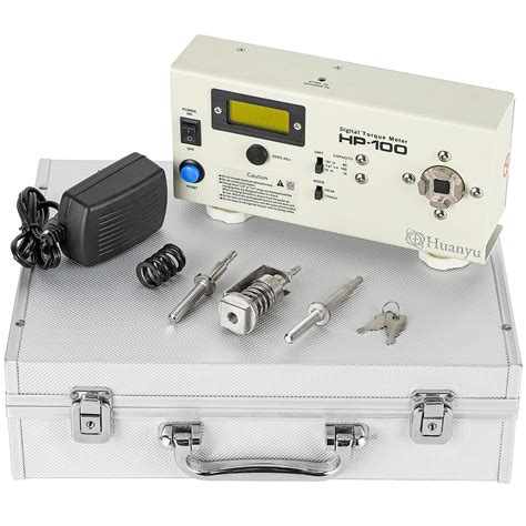 Huanyu Digital Torque Meter Hp 100 Torque Gauge Portable Torsion Meter Screw Driver Wrench
