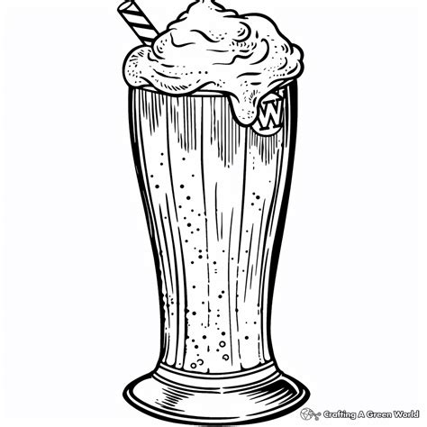 Root Beer Float Coloring Pages [2025]