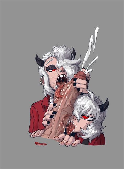 Malina And Zdrada Helltaker Drawn By Vosmon Danbooru