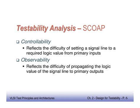 VLSI Design For Testability Notes For Ece PDF Computer Software And Applications Computing