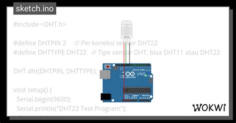 Sensor Dht22 Wokwi Esp32 Stm32 Arduino Simulator