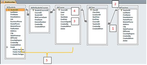 Access Entity Relationship