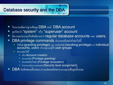 Ppt Dbms Database Security And Authorization Powerpoint