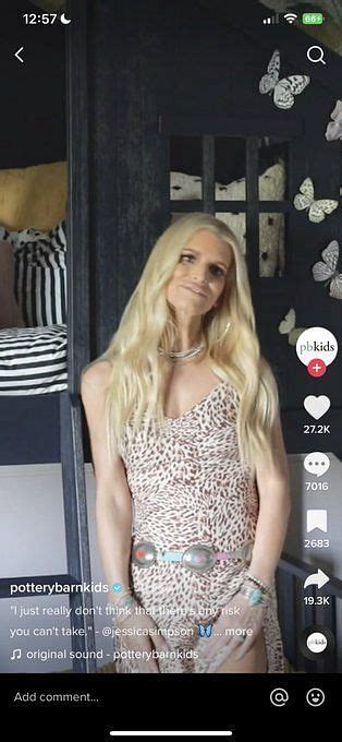 Genuinely Hope Shes Okay Jessica Simpson Pottery Barn Ad Appearance