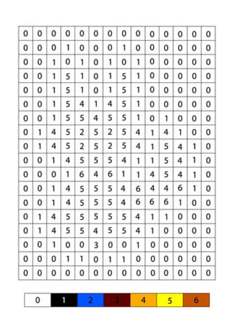 Mystery Color By Number Download Print Now