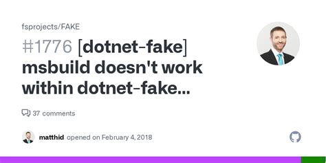 [dotnet fake] msbuild doesn t work within dotnet fake because of msbuild exe path · issue 1776