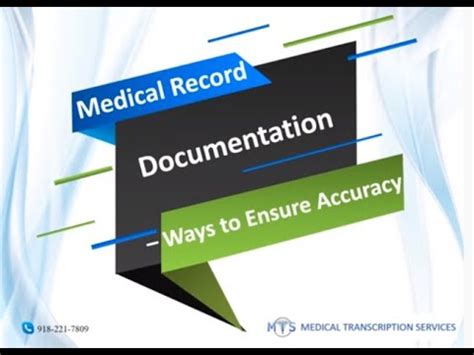 Medical Record Documentation Ways To Ensure Accuracy Youtube