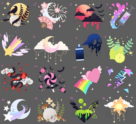 Cutie Mark Adoptable Batch 6 16 By Sush Adopts On Deviantart