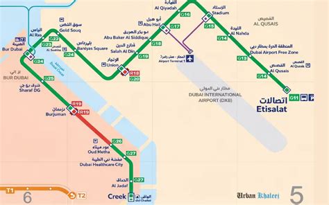 Green Line Metro Stations Guide For Tourists And Commuters