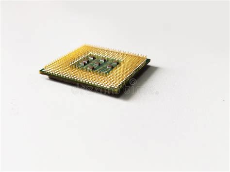 Cpu Processor Chip Of Computer Isolated Stock Image Image Of Electricity Information 232174199