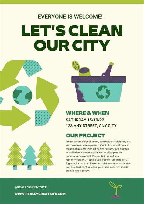 Clean And Green Environment Posters