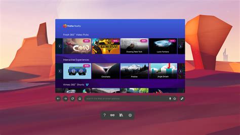 Firefox Reality Brings Vr Based Web Browser To Oculus Quest
