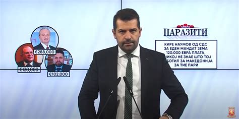 Афера „Паразити“ Кире Наумов за еден мандат зема 120 000 евра плата а никој не знае што