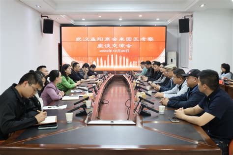 武汉益阳商会来桃考察