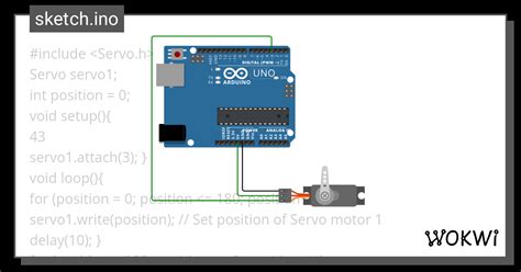Servo Copy Wokwi Esp32 Stm32 Arduino Simulator