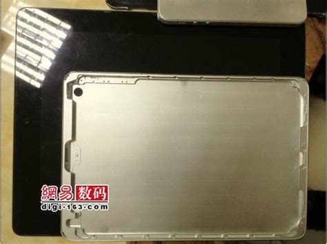 Claimed IPad Mini Back Casing Gets Pictured Again IMAGES Redmond Pie