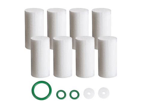 Air Venturi 8 Replacement Filters And Seals For Compact Inline Filter