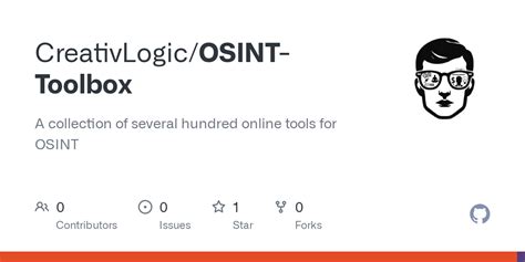 GitHub CreativLogic OSINT Toolbox A Collection Of Several Hundred Online Tools For OSINT