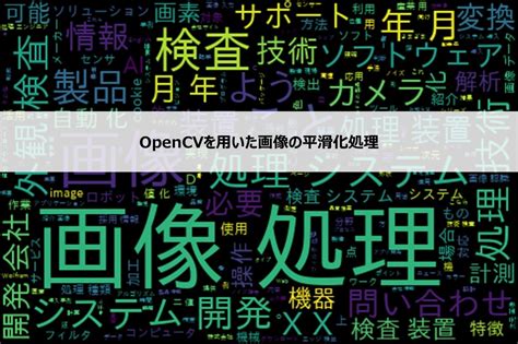 【第3回】opencvを用いた画像の平滑化処理 Pythonによるデータ分析・機械学習ブログ